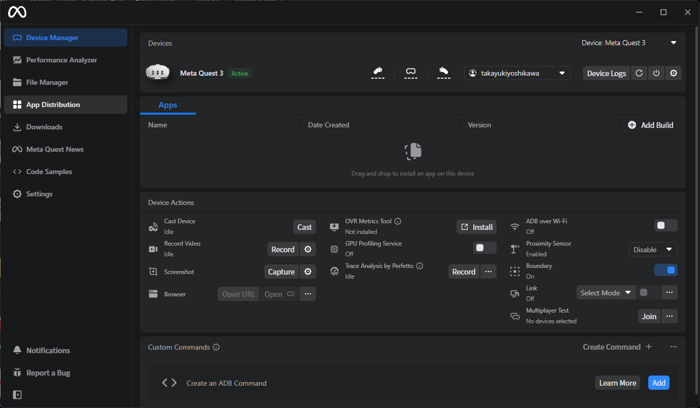Meta Quest Developer Hubのインストールと.apkファイルの実行 | AICG Seminar | For ...